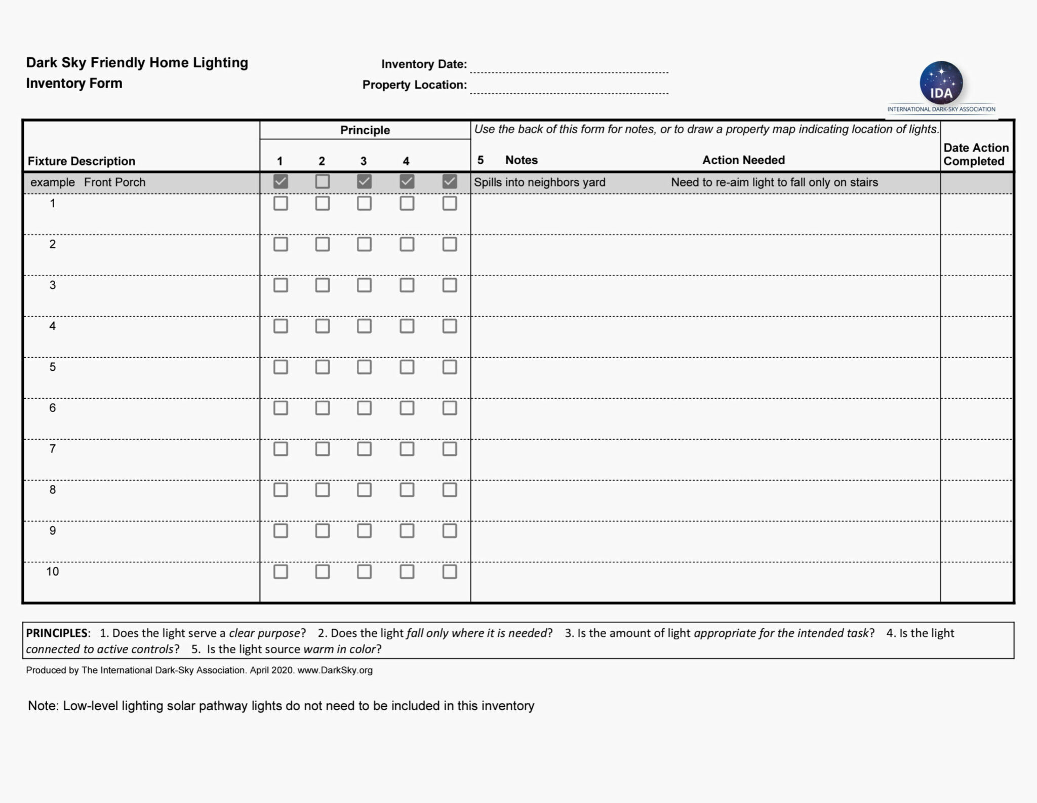 Assess your home’s outdoor lighting | DarkSky International